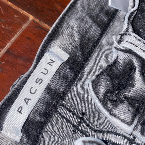 PacSun | Jeans | Pacsun Washed Black Stacked Skinny Jeans Sz 330 | Poshmark